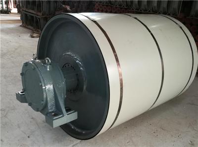 China Overland Conveyor Bend Pulley 50 kg/m Carbon Steel Belt Drive Pulley 500mm for sale