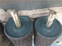 China Stainless Steel Conveyor Drive Pulley 315mm with Wheel Bearing for Belt Conveyor Systems for sale