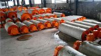 China Explosion Proof 1400mm Heavy Duty Wing Pulley Galvanized Carbon Steel for sale