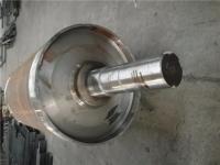 China Rubber Coating Spiral Wing Pulley Waterproof 3000mm Conveyor Belt Drum for sale