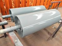 China 315mm Diameter Conveyor Drive Belt Idler Pulley Smooth Steel Surface 500mm Belt Width for sale