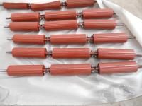 China Carbon Steel Conveyor Belt Garland Idlers 89-219mm Diameter 150-3500mm Length for sale