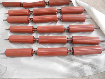 China Carbon Steel Conveyor Belt Garland Idlers 89-219mm Diameter 150-3500mm Length for sale