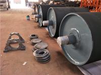 China Rubber Lagging Conveyor Pulley 10-36 Inch Diameter for Chemical Fertilizer Plant for sale