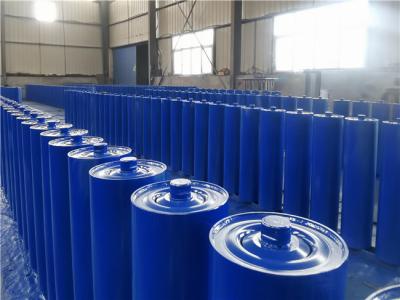 China Carbon Steel Q235 75mm Conveyor Idler Roller for Crusher Plant Heavy Duty for sale