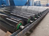 China Heavy Duty Steel Bulk Material Handling Conveyor Carrier Roller 1045 Shaft CEMA for sale