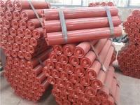China Hot Vulcanization Drum FDA Stainless Steel Conveyor Rollers With Bracket for sale