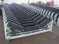 China Black Ends Mining 220V Conveyor Impact Roller 89mm Diameter 150-3500mm Length for sale