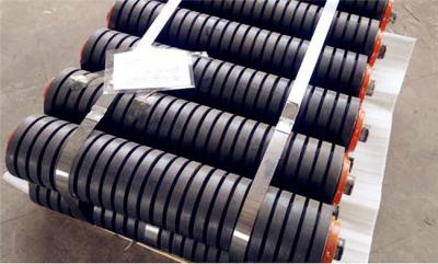 China Heavy Duty D38mm Conveyor Impact Roller For Belt Conveyor System for sale