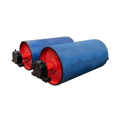 China Heavy Industry 1200mm Diameter Rubber Lagging Conveyor Belt Drive Pulley for sale