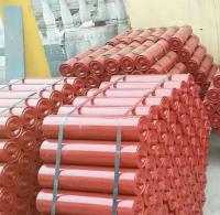 China Belt System Rubber Disc 120mm Conveyor Return Roller Cema Carrier Roller for sale