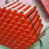 China Steel Flat 120mm Conveyor Return Roller And Carrier Roller For Belt Conveyor System for sale