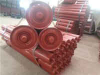 China Heavy Duty Steel 400mm Conveyor Roller Idler Rubber Disc Return Roller for sale