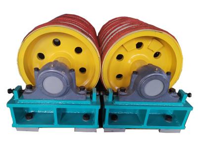 China Carbon Steel Drum Bend Pulley Snub Pulley for Belt Conveyor 500-2400mm for sale