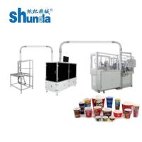 China Printing And Sealing Automatic Paper Cup Machine With Ultrasonic Configuration for sale
