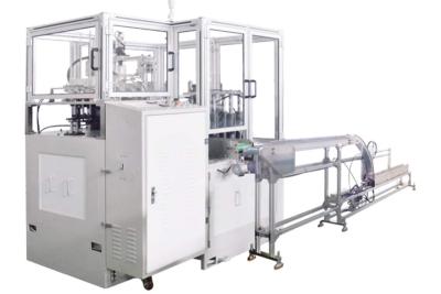 China Hi Speed Automatic Ice Cream Paper Lid Forming Machine With Ultrasonic Bonding for sale