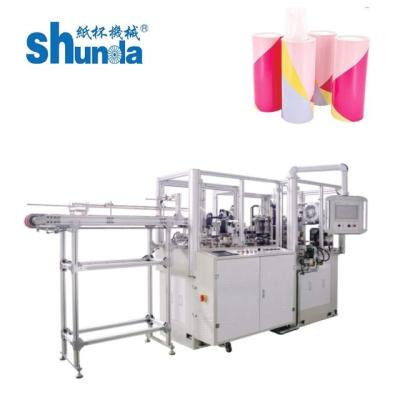 China Portable Tissue Box / Paper Tube Forming Machine Max Cup Diameter 90mm for sale