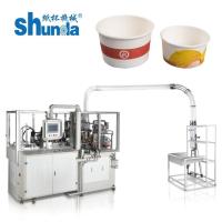 China Custom Print Single Pe Coated Paper Salad Cup Making Machine for sale