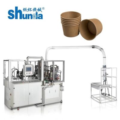 China Upgrade Production Disposable Paper Bowl Machine 220/380v 60HZ 14KW Output for sale