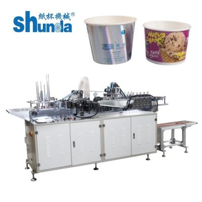 China Cost Effective Paper Container Equipment 2000pcs/Hr Flanging Machine for sale