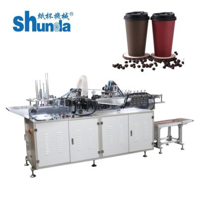 China PE Film Edge Folding Machine For Recyclable Cup Production for sale