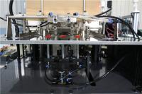 China PLM -60 Automatic Paper Soup Cup Lid Forming Machine Max Speed Reach 60pcs / Min for sale
