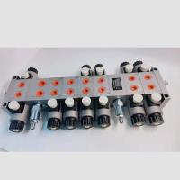 China Durable 24V 6 Bank Hydraulic Valve Manifolds for Solenoid Valve Steel Block for sale