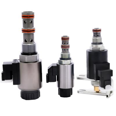 China KSP08-28S-0-N Oil Directional Proportional Solenoid Valve Threaded Electromagnetic Drive for sale
