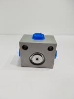 China 315 Bar High Pressure Hydraulic Ball Valve Two Way Two Position Straight Type for sale