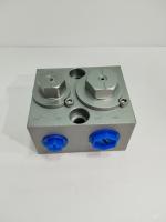 China Steel Manifold Mounted Hydraulic Ball Valve Cut Off Low Maintenance for sale