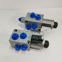China Hydraulic Electrical On Off Solenoid Valve 2 Position 6 Way Steel Iron Body for sale
