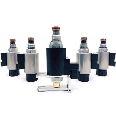 China Factory direct Proportional Solenoid Valve  Rated Pressure 240/350bar KDPR08-33 for sale