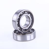 China Single Row Deep Groove Ball Bearing 60 Series Zv1 Zv2 Zv3 for Motor Engine Low Noise for sale