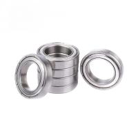 China Miniature Deep Groove Ball Bearing 6802 15x24x5mm ZZ 2RS Open Radial Load for sale
