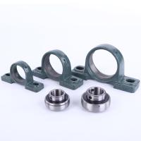 China Chrome Steel UCP Series Pillow Block Bearing Radial Load Cast Iron Housing 20mm for sale