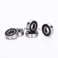 China 6200-6207 Deep Groove Ball Bearings 2RS ZZ Open Chrome Steel 10mm-25mm Bore for sale