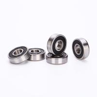 China Deep Groove Ball Bearing 6200 6201 6202 6203 6204 6205 Series ZV3 Low Noise Motor Bearings Chrome Steel for sale