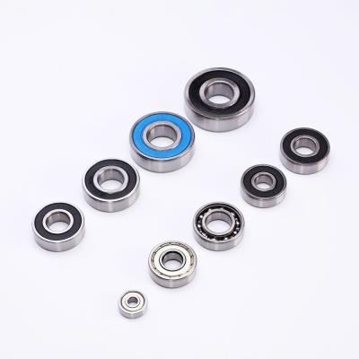 China Bearing Steel Deep Groove Ball Bearing 6000 6200 6300 Series RS ZZ for Electric Motor for sale
