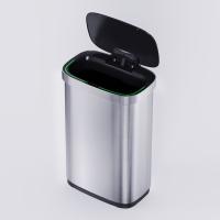 China Automatic Household Smart Sensor Trash Can Touchless Big Volume Stainless Steel for sale