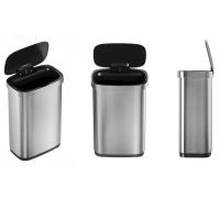 China Automatic Household Smart Sensor Trash Can Touchless Big Volume Stainless Steel for sale