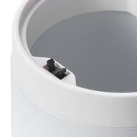 China OEM Office Touch Garbage Can Waste Bin 3L Desktop Mini Stainless Steel for sale