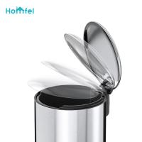China 3L 5L 12L 20L 30L Steel Round foot operated trash can for Home Bathroom Kitchen for sale