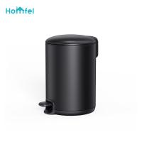China 3L 5L 12L 20L 30L Steel Round foot operated trash can for Home Bathroom Kitchen for sale