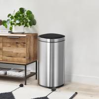 China Touchless Intelligent Smart Sensor Bin Trash Can Stainless Steel Sustainable Household for sale