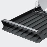 China Non Folding Adjustable Metal Wire Kitchen Dish Rack For Sustainable Utensils Storage for sale
