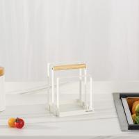 China Sustainable Kitchen Cutting Board Rack Holder Multi-Size Cutting Board Organizer for sale