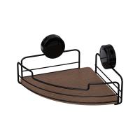 China Metal Bathroom Organizer Wall Mounted Shower Caddy with Suction Cup and Functional Design for sale