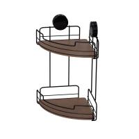 China Multi-Function Corner Rack for Bathroom Organization No Drilling Stainless Steel Material for sale