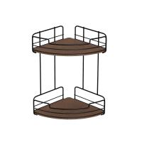 China Multi-Function Corner Rack for Bathroom Organization No Drilling Stainless Steel Material for sale