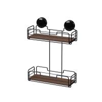 China Stainless Steel Shower Caddy No Drilling Wall Mounted Organizer for Bathroom Essentials for sale